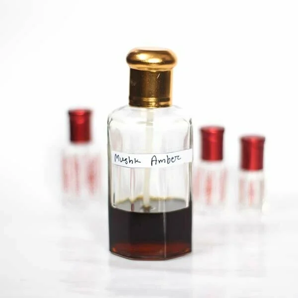 Meshk Amber Natural Perfume Oil - Hamnah